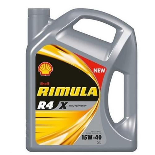 Jual Oli Mesin Shell Rimula R4 X R4X SAE 15W 40 Galon 5 Lt Original ...