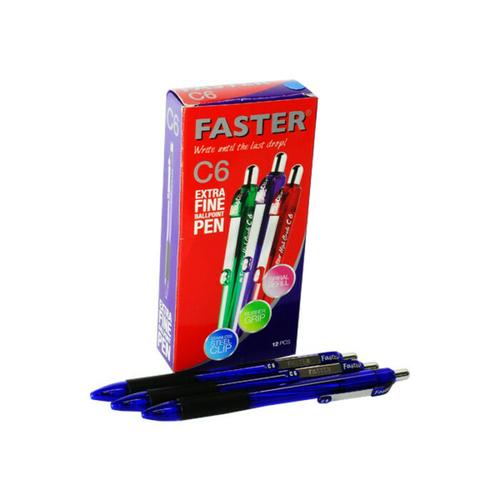 Jual Pulpen faster C6 hitam - Kab. Bekasi - TOKO BAKTI JAYA | Tokopedia