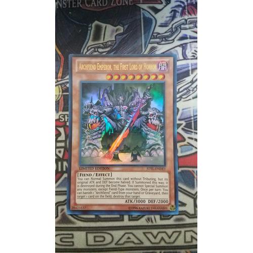 Jual yugioh archfiend emperor the first lord of horror original ...