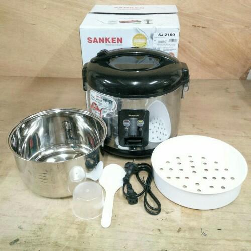 Jual Sanken magicom 6in1 panci full stainless 1.8L / Rice cooker sanken ...