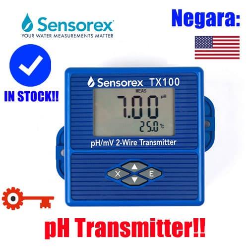 Jual pH Transmitter - Sensorex TX100 [USA] - Jakarta Barat - Gudang ...