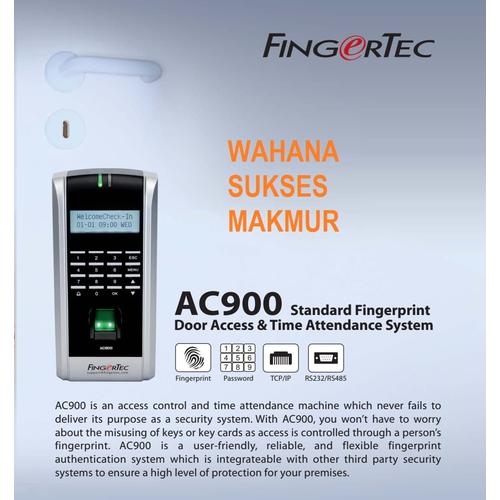 Jual Fingertec AC900 Fingerprint Access & Attandance - Jakarta Utara ...