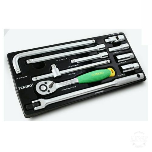 Jual Tekiro Tool Tray 1/2 Inch 10 Pcs / Tekiro Tool Socket Set - Kota ...