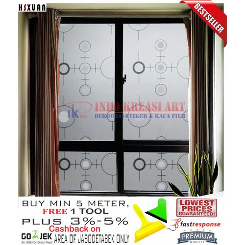 Jual STIKER - STICKER KACA FILM SUNBLAST MOTIF BULAT KREY TERBARU ...