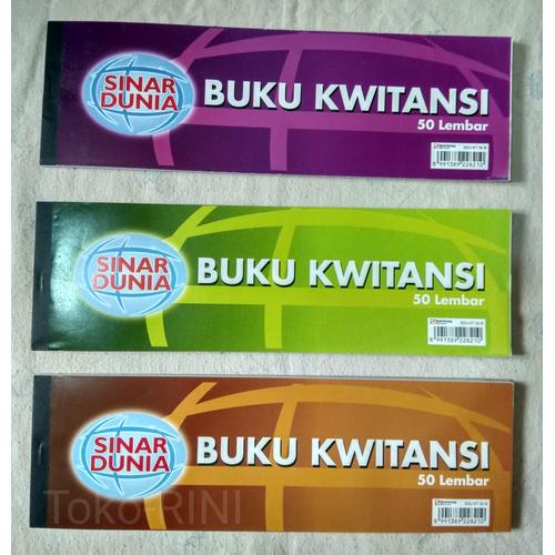 Jual Buku Kwitansi SIDU Besar / Buku Kwitansi SIDU / Buku Kwitansi ...