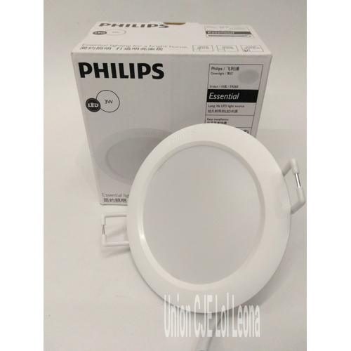 Jual Philips Recessed Downlight 3 watt 3 inch Eridani 080 - Putih - Jakarta Selatan - WHS Store ...