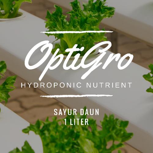 Jual OptiGro Nutrisi/Pupuk Hidroponik AB mix untuk Sayuran Daun Stok ...