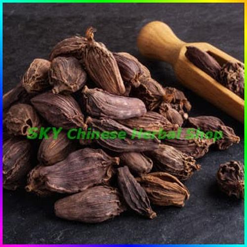Jual Black Cardamom Premium / Kapulaga Hitam Impor India / Cao Guo ...