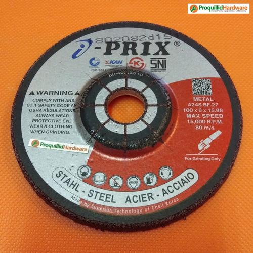 Jual Batu Mata Gerinda Poles 4" x 6MM iPRIX Grinding Wheel 4IN x 6 MM - Jakarta Barat ...