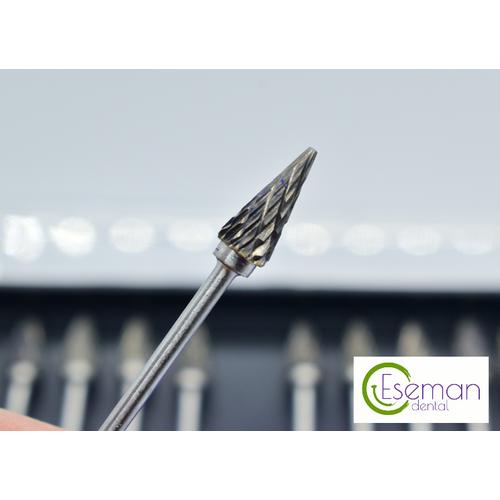 Promo Fraser Kerucut Tungsten Freser Dental Lab Bur Gigi Straight ...