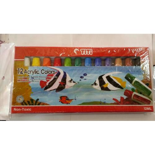 Jual Cat Air Titi Acrylic 12 Warna - Jakarta Barat - WynsShop | Tokopedia