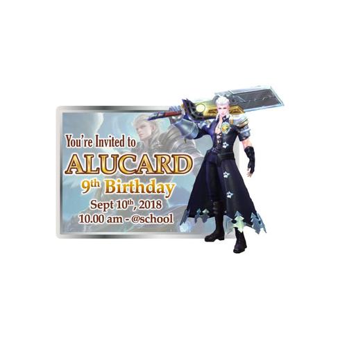 Jual Kartu Undangan Ulang Tahun ALUCARD MOBILE LEGENDS - Kota Bogor ...