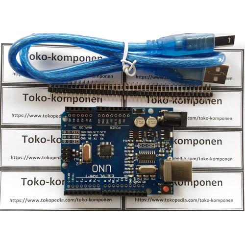 Jual Arduino Uno R3 Atmega328 16Mhz CH340 + Kabel data - Kota Semarang ...
