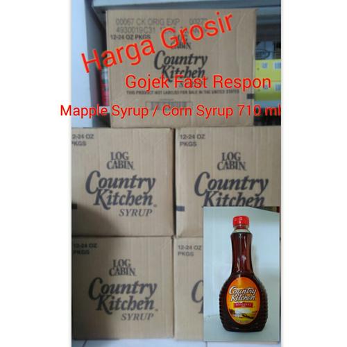 Jual Mapple Syrup Country Kitchen Original 710 ml / Corn Syrup ...