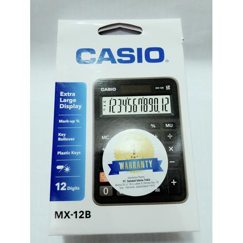 Jual kalkulator calculator casio mx12b mx-12b original - Jakarta Barat ...