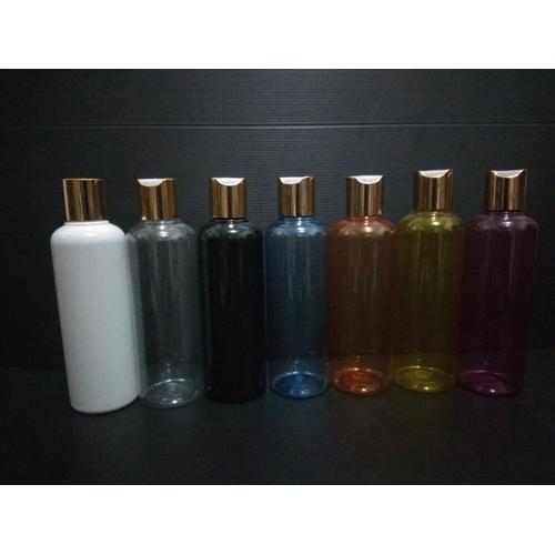 Jual Botol distop 250 ml gold / botol lotion / botol kosmetik / botol ...