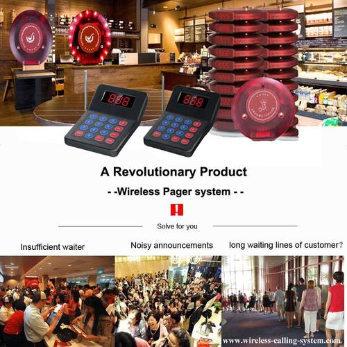 Promo Wireless Paging System Calling Guest foodcourt pager - Jakarta ...
