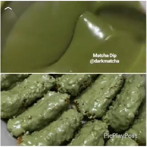Jual selai matcha greentea dip glaze green tea topping olesan filling ...