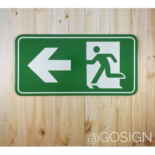 Jual Signage Jalur Evakuasi / Emergency Exit *High Quality* - Jakarta ...