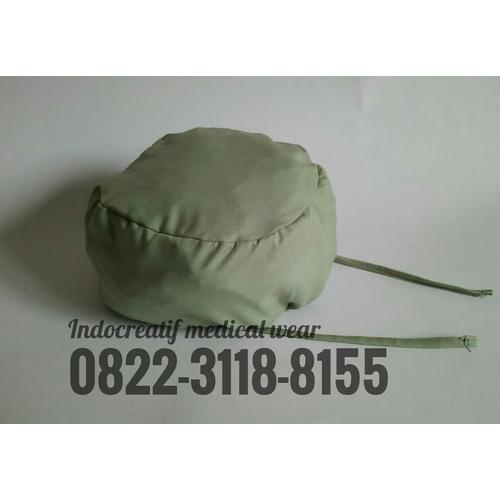 Jual Topi Operasi Polos / Pabrik Produksi / Nurse Cap / Surgical Cap ...