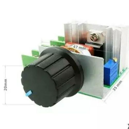 Jual DIMMER 2000W Pengatur Kecepatan / Pengatur Tegangan AC 220V 16A ...