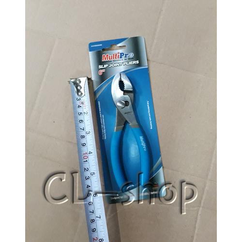 Jual tang geser 6" tang oper slip joint pliers MULTIPRO kombinasi pas ...
