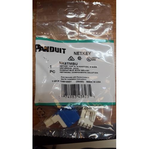 Jual Outlet data cat 6 panduit netkey komplit set NK6TMBU+NKUKS2SAW ...