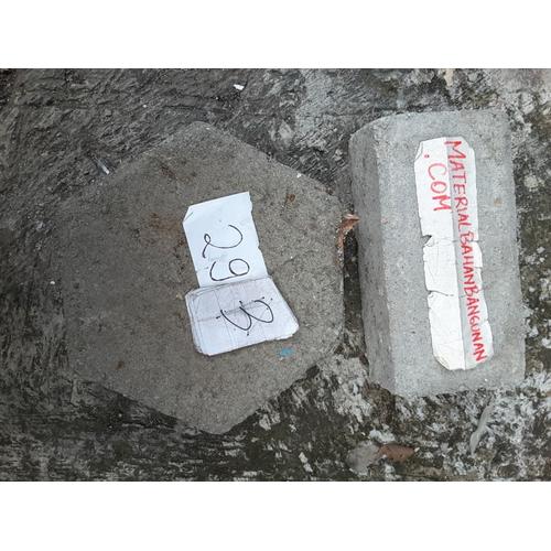 Jual paving blok konblok kon blok batako heksagonal paving block - Kota ...