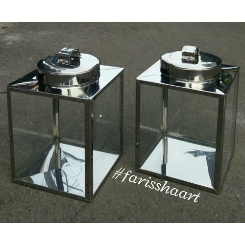 Jual Toples Stainless Kaleng Kerupuk 15x18 / Kaleng Krupuk Stainless ...