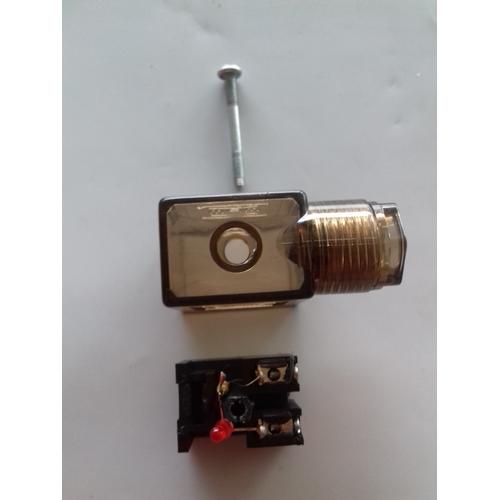 Jual SOCET /PLUG SOCKET COIL SOLENOID VALVE..220 VAC (for pneumatic ...