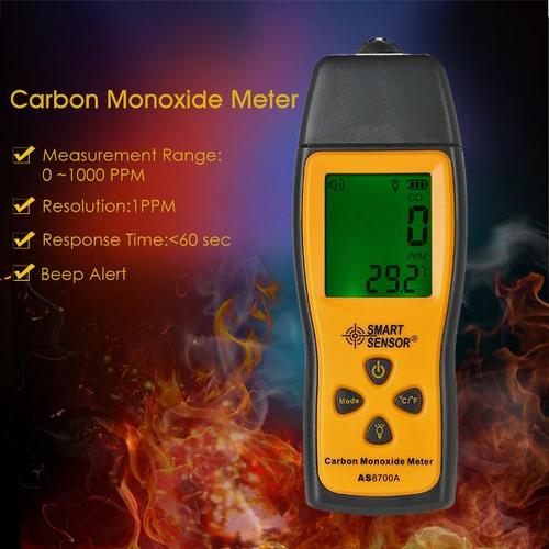 Jual Digital CO Carbon Monoxide Meter karbon monoksida gauge Gas ...