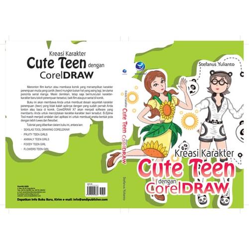 Jual Kreasi Karakter Cute Teen Dengan CorelDraw - Kab. Sleman - Ada ...