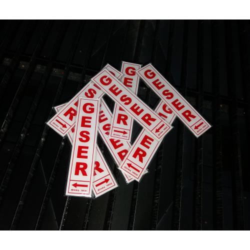 Jual Perlengkapan Rumah & Kantor sign label geser kanan & kiri - Kota ...