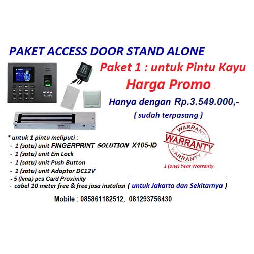 Jual Access Control / Akses Pintu / Access Door / Fingerprint SOLUTION ...