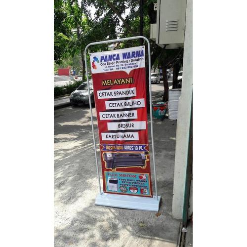 Jual DOORSTAND BANNER 60X160 / CETAK DOOR STAND / DOOR FRAME STAND ...