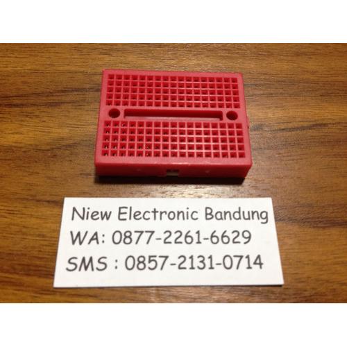 Jual Mini Breadboard Merah/ Breadboard Arduino Merah/ Breadboard Mini ...