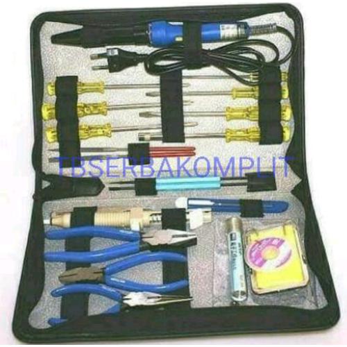 Jual Asli jepang Tool kit set 20pcs Goot TL20 solder obeng tang kikir ...