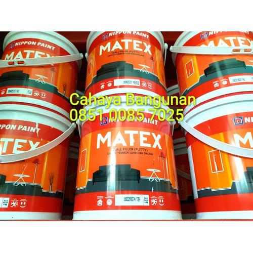 Jual MATEX Dempul Plamir Plamur Cat Tembok Wall Filler Putty Galon 4Kg ...