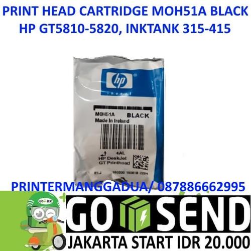 Jual HP PRINT HEAD MOH51A BLACK FOR HP GT5810-5820-INKTANK-315-319-415 ...