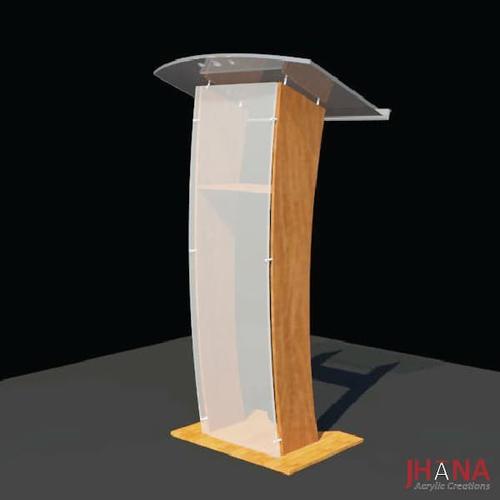 Jual Acrylic Podium / PD08 / Acrylic Lectren / Mimbar Akrilik - Kab ...