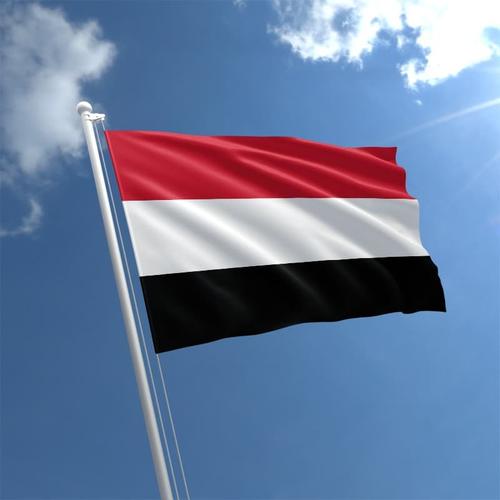 Jual Bendera Yemen - Yaman Flag - Bendera Kapal Impor Polyester Bendera ...