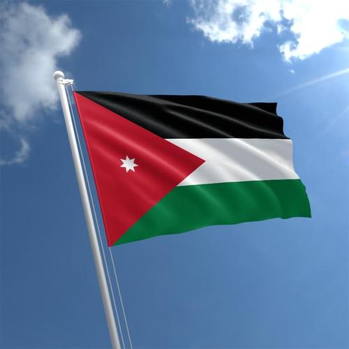 Jual Bendera Jordania - Jordan Flag - Bendera Kapal Impor Polyester ...