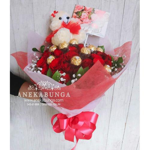Jual Hand Bouquet Bunga Asli - birthday - anniversary - ultah ...