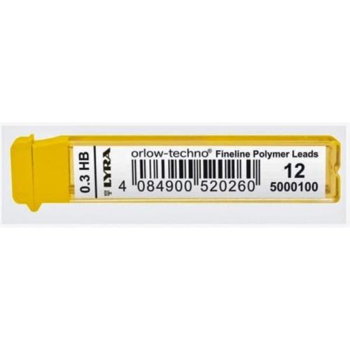Jual Isi pensil mekanik 0,3 mm B/H LYRA mechanical pencil lead ...