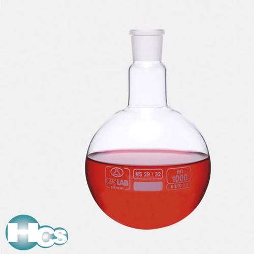 Jual Boiling Flask round bottom - Labu didih alas bulat 500 ml NS. 24/ ...
