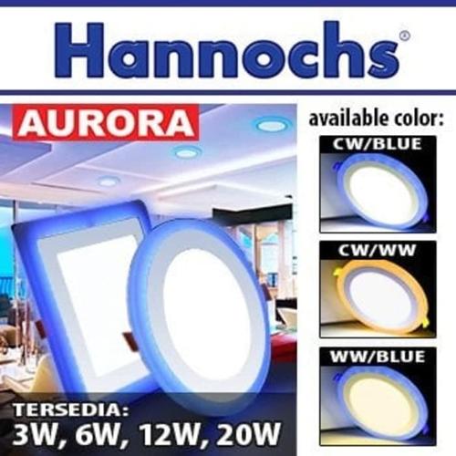 Jual Lampu Led Ceiling Decorative Hannochs Aurora 12 Watt 12W 2 Warna ...