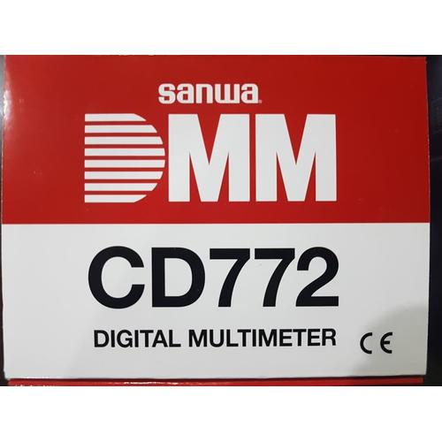 Jual Multimeter Digital SANWA CD772 / CD 772 - Jakarta Utara - Cableman ...