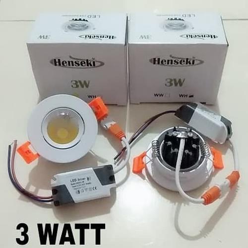 Jual Lampu Downlight LED COB 3 watt HENSEKI - Jakarta Utara - eliz ...