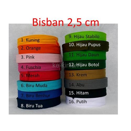 Jual Bisban Bias Tape 2 5 cm - Jakarta Barat - ke-kinian | Tokopedia