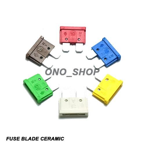 Jual Fuse Blade Ceramic - 30 Ampere - Jakarta Barat - ONO SHOP | Tokopedia